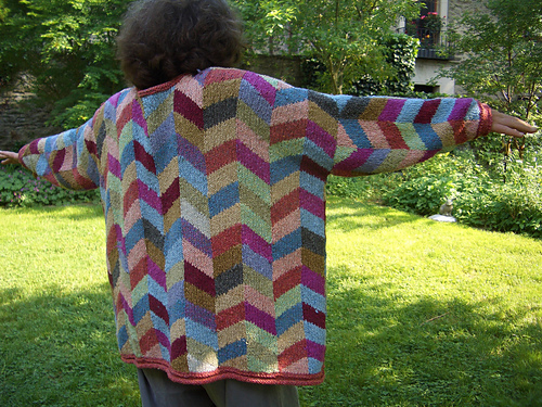 Ravelry: #13 Color Block Cardigan pattern by Brandon Mably