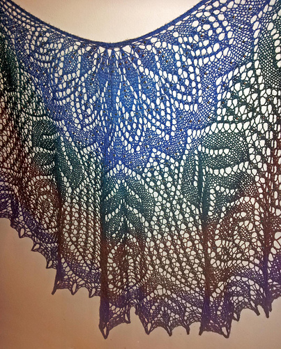 Ravelry: Forest Maiden Lace Shawl pattern by Anna Victoria