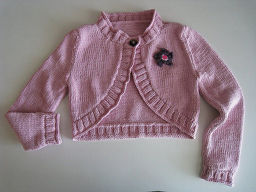 Ravelry: Pippa / Girls' Shrug pattern by Martin Storey