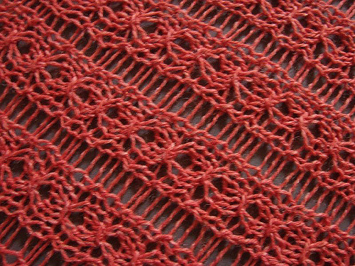 Ravelry: Coin Lace Stole pattern by Shui Kuen Kozinski