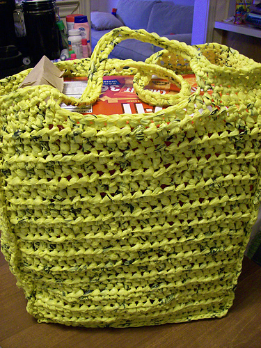 Ravelry: The Green Shopping Bag pattern by Cindy RecycleCindy