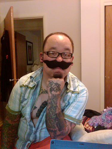 Ravelry: Knitted Moustache pattern by Holly2