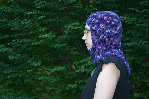 Ravelry: Seamless Hooded Scarf pattern by Andren