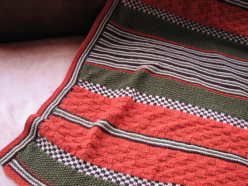 Ravelry: Autumn Stripes Afghan pattern by Patons