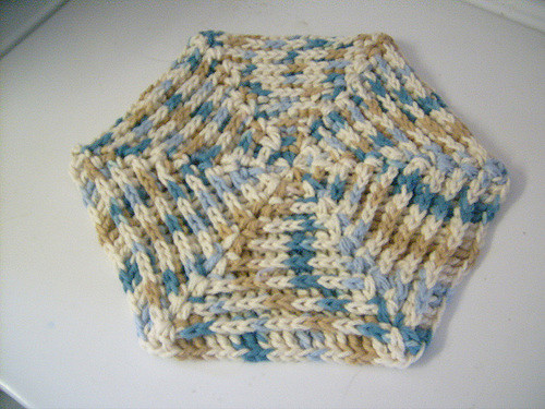 Ravelry: Rib Hexagon pattern by Darla Sims
