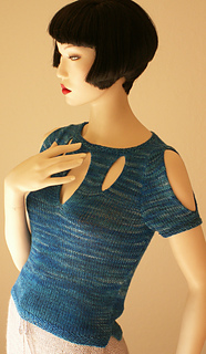 Ravelry: Keyhole Top pattern by Roxanne Seabright