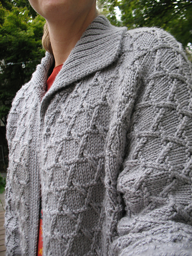 Ravelry: Asymmetrical Cardigan pattern by Norah Gaughan