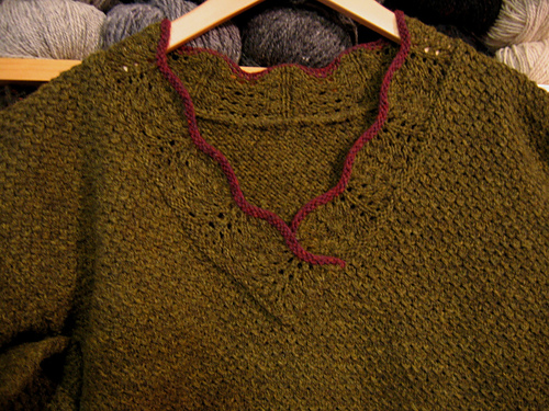 Ravelry: Rosemary Pullover pattern by Susan Rainey