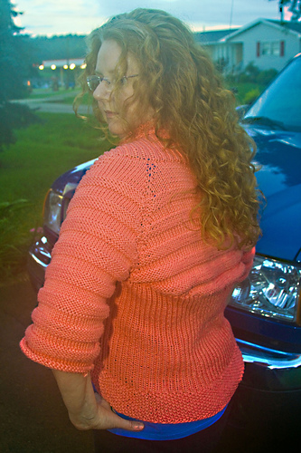 Ravelry: Textured Circle Shrug pattern by Stefanie Japel