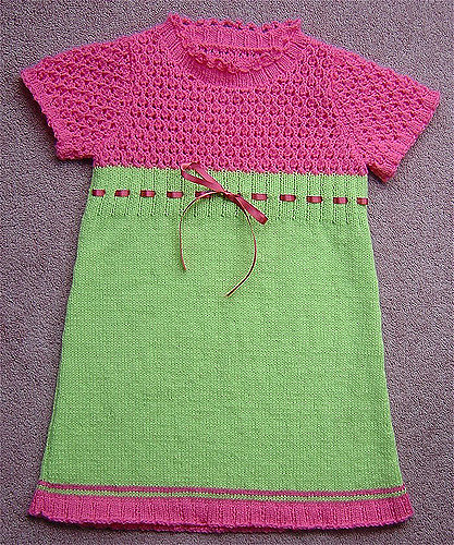 Ravelry: 897 - Robe pattern by Bergère de France