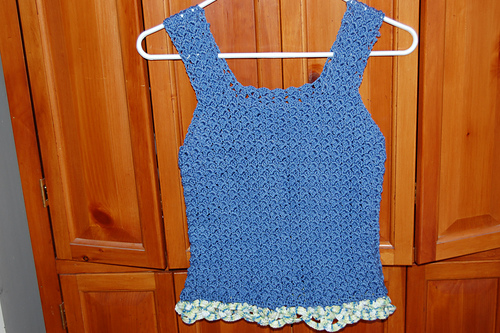 Ravelry: Retro Top with Rings pattern by Patons