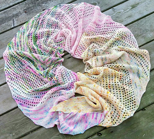 Ravelry: Walls (Circus) Wrap pattern by SweaterFreak