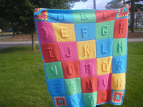 Ravelry: Baby ABC's Afghan - Arkansas pattern by Coats & Clark