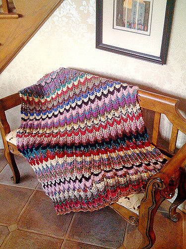 Ravelry: Arctic Throw pattern by Berroco Design Team