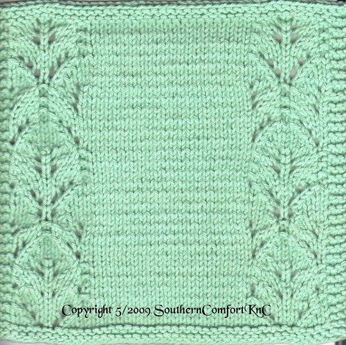 Ravelry: Falling Leaves Knit Cloth pattern by Michelle Crimm