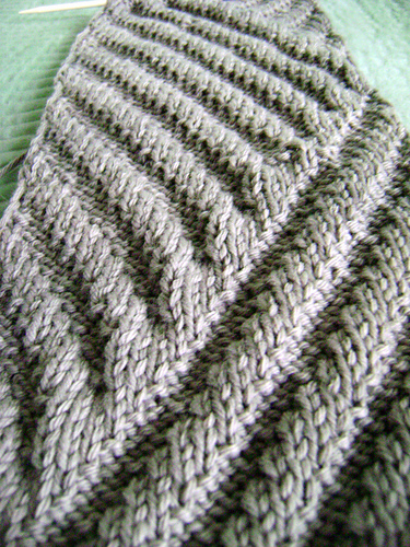 Ravelry: Tilting Rib Scarf pattern by Heidi Marie Robinson