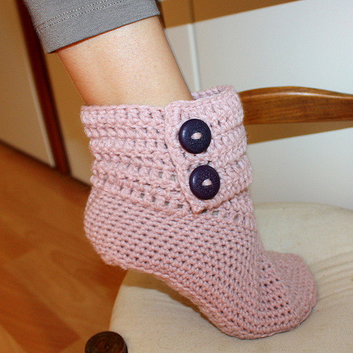 Ravelry: Ladies Ankle Boots pattern by Mon Petit Violon