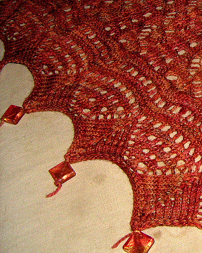 Ravelry: Chinoise Wrap pattern by Susan Pandorf