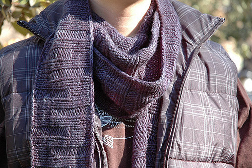 Ravelry: Horizontal Rib Scarf pattern by Leigh Radford