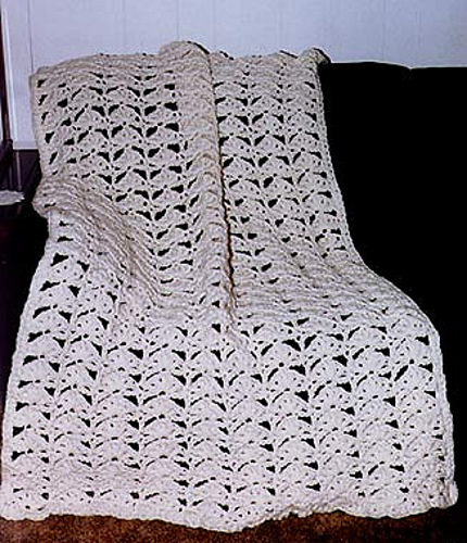 Ravelry: 3 Strand Easy Afghan pattern by Jackie Tyler