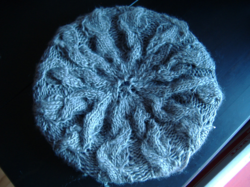 Ravelry: Gnarled Cable Beret pattern by MarshyKnits!