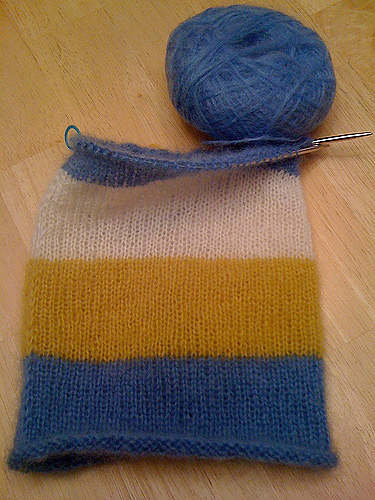 Ravelry: Classic Rugby Stripe Scarf pattern by Jennifer Lindsay