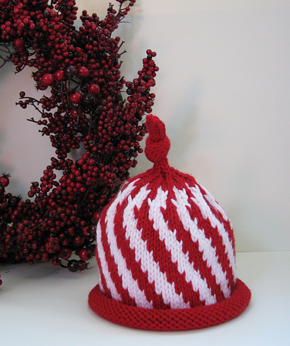 Ravelry: Candy Cane Hat pattern by Penney Kolb