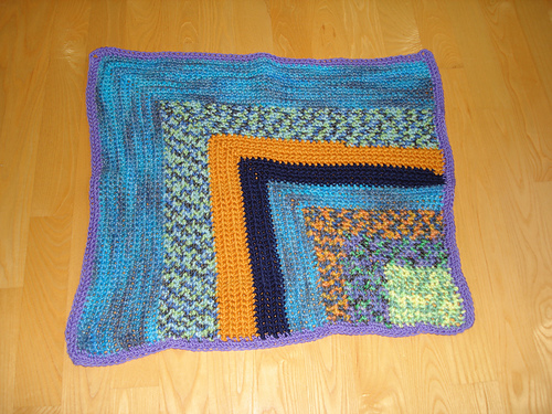 Ravelry: Mitered Squares Afghan #453 pattern by Bernat Design Studio