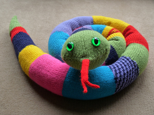Ravelry: Slithery Snake pattern by Zoë Mellor