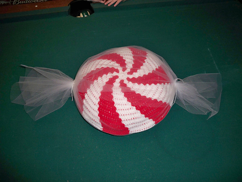 Ravelry: Peppermint Candy Pillow pattern by Cylinda D. Mathews