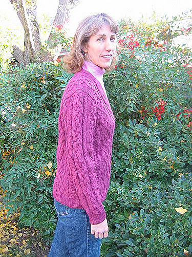 Ravelry: Fisherman Cardigan for women pattern by Evie Rosen