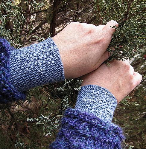 Ravelry: Ice Queen Beaded Cuff pattern by Katherine Matthews