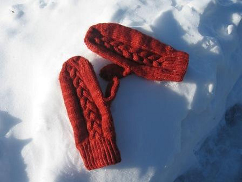 Ravelry: Braided Sealing Wax Mittens pattern by Bethel King