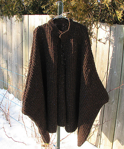 Ravelry: Cape Coat pattern by Debbie Bliss