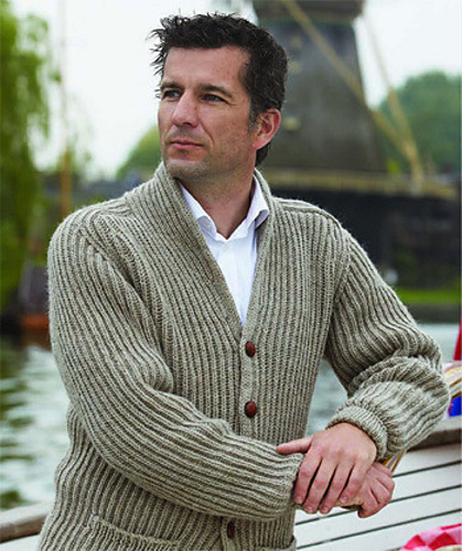 Ravelry: The Book Exchange Cardigan pattern by Nancy Marchant
