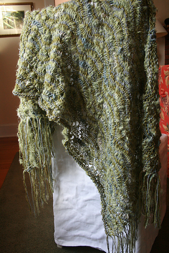 Ravelry: Passion Flower Wrap pattern by Karen Clark