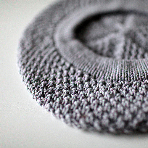Ravelry: Moss Stitch Beret pattern by Kent Turman