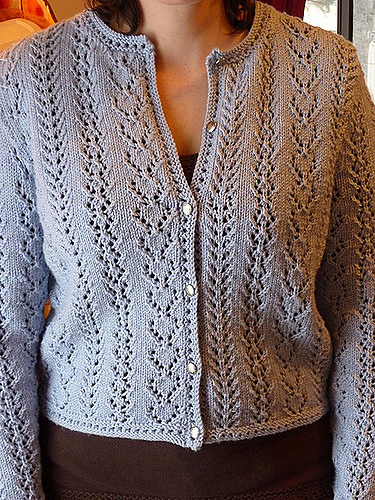 Ravelry: Lace Cardigan pattern by Louisa Harding