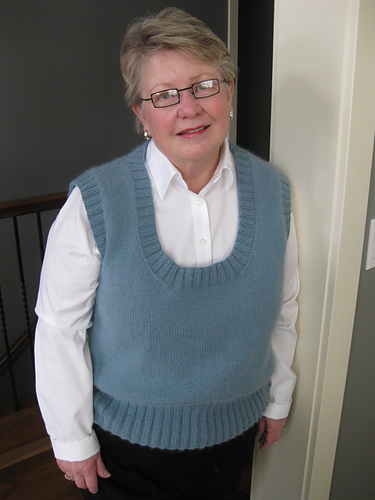 Ravelry: Tank Top with Round or V Neck pattern by Sirdar