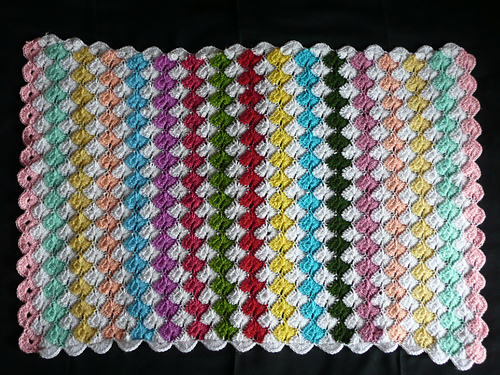 Ravelry: Star Shell Afghan #722-14 pattern by Columbia-Minerva