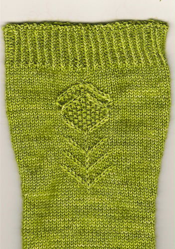 Ravelry: Thistle Socks pattern by Gail Gelin