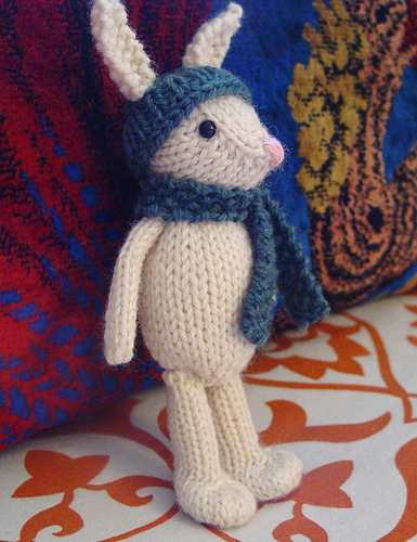 Ravelry: Genevie the Snow Bunny pattern by Rachel Borello Carroll