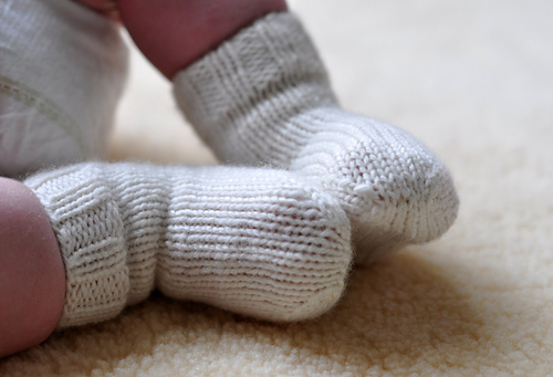Ravelry: Just Your Basic Baby Sock pattern by Patti Pierce Stone