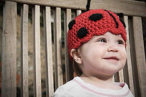 Ravelry: Ladybug Beanie pattern by Megan Nadalet