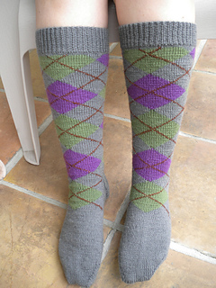 Ravelry: Argyle Socks pattern by Jean Lampe