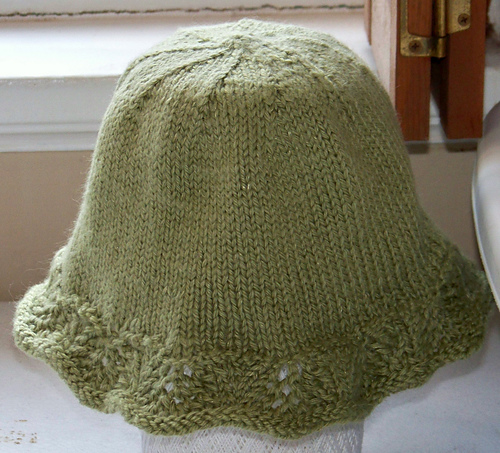 Ravelry: Girls Lacy Sun Hat pattern by Janet Harvey