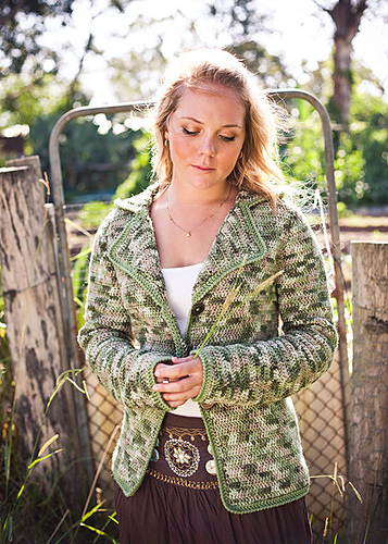 Ravelry: DNA Jacket pattern by Wendy Knight