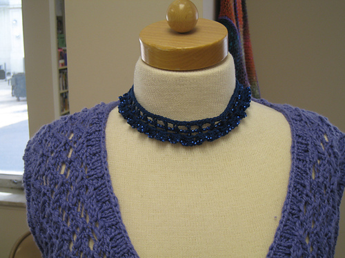 Ravelry: Isadora Beaded Choker pattern by Robyn (Krause) Schoessow