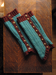 Ravelry: chronographia's Extraordinary Machine spats