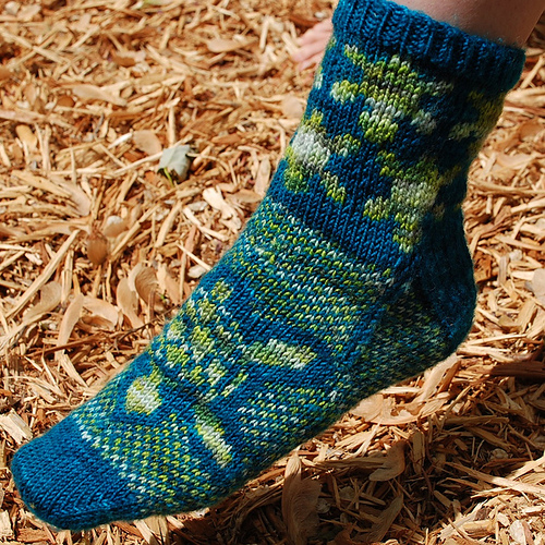 Ravelry: Sea Turtle Socks pattern by Dee Anna Rendall